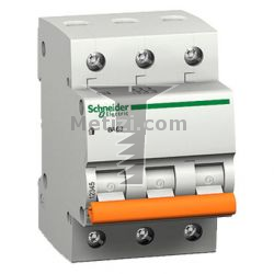 автомат Systeme Electric Домовой BA63 4.5кА C 3P 50A BA63 C 3P 50A 4 ...